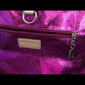 Sorial | Bags | Sorial Hot Pink Fuschia Purple Tote Bag | Poshmark